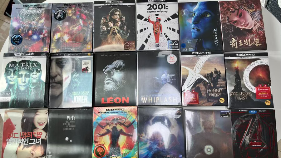 블루레이 모두 정리합니다 - DVDPrime