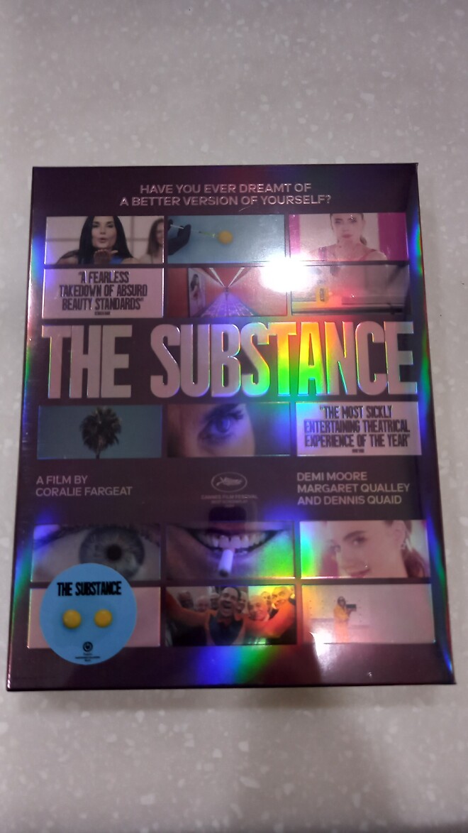 미개봉 서브스턴스 4k 풀슬립 a1 풀슬립 스틸북 넘버링 한정반 블루레이 판매 - DVDPrime