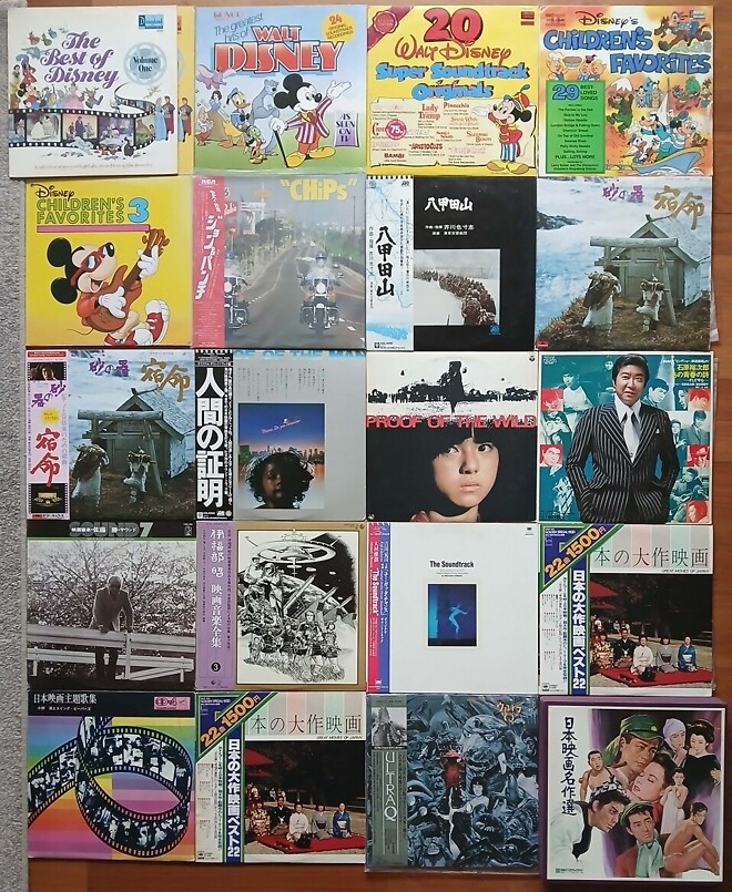 LP OST (6) 디즈니 애니메이션, 일본 고전영화, 일본 애니메이션, 모리코네 - DVDPrime