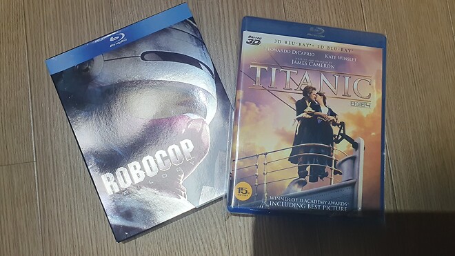 로보캅 1 2 3, 타이타닉 3D 일괄 판매합니다. - DVDPrime