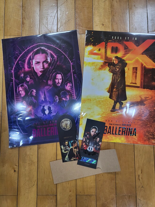 발레리나 4dx(용산) 즐겁게 감상했네요 - DVDPrime