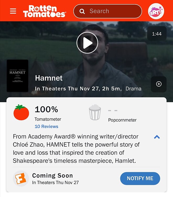 [햄닛] 로튼 - DVDPrime