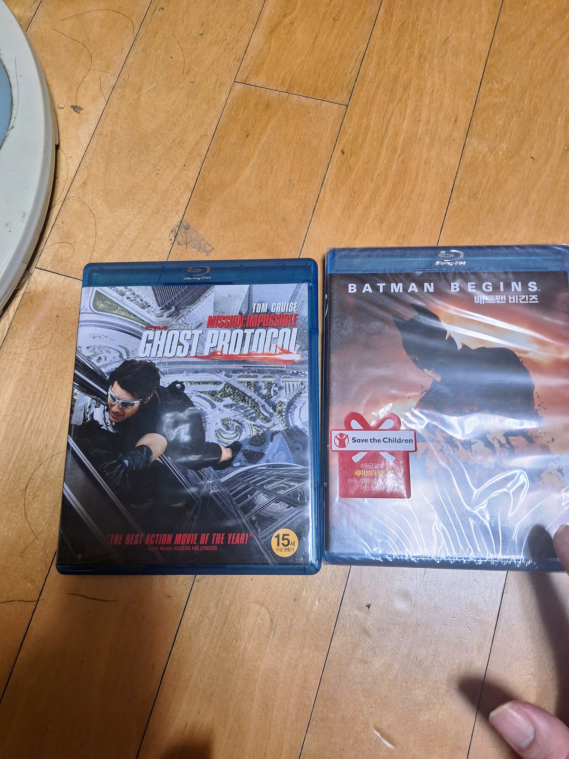 [판매완료]미션임파서블 고스트 프로토콜 정발 블루레이/배트맨 비긴즈 정발 블루레이 새제품 9900원에 싸게 팝니다. - DVDPrime