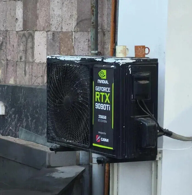 NVIDIA GeForce RTX 9090 Ti 256GB 유출 - DVDPrime 못웃기면맞는다 게시판
