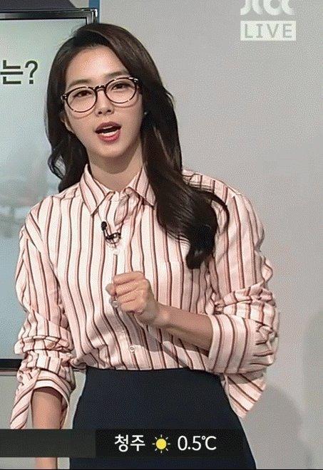 오늘자 JTBC 강지영 아나운서.jpg - DVDPrime