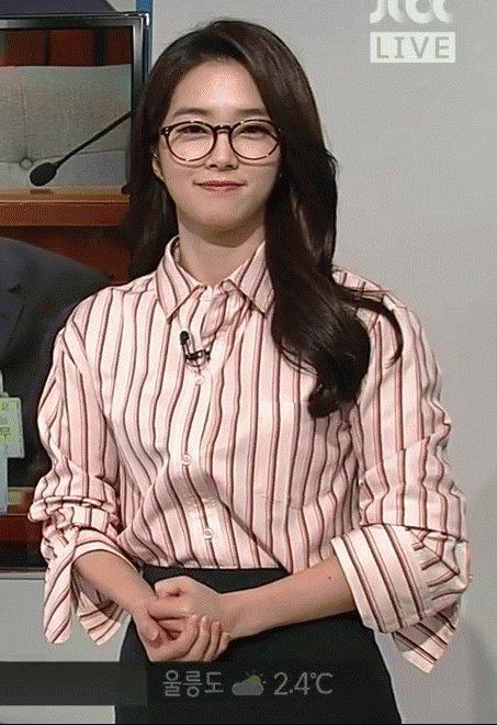 오늘자 JTBC 강지영 아나운서.jpg - DVDPrime