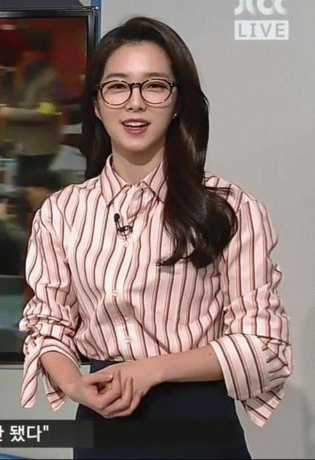 오늘자 JTBC 강지영 아나운서.jpg - DVDPrime