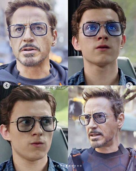 '아이언맨 (RDJ)'과 '스파이더-맨 (TH)' 닮았단 생각 안 했었는데... - DVDPrime