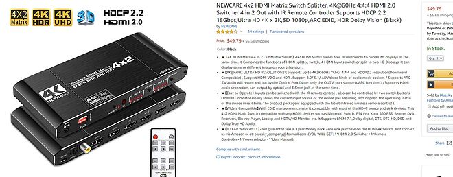 HDMI 셀렉터와 HDMI-DP 에 관해 조언부탁드립니다. - DVDPrime