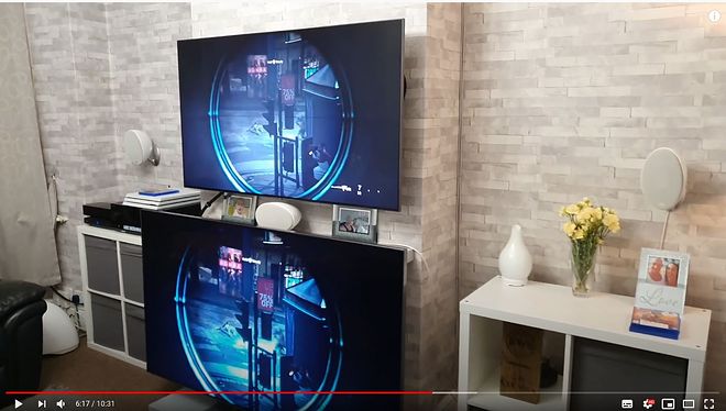 QLED 와 OLED 실제 비교 후기 개인적 소감 입니다 - DVDPrime