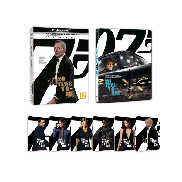 테크노dvd 할인판매! 007 노 타임 투 다이 [4K UHD+2D+Bonus disc] - DPrime