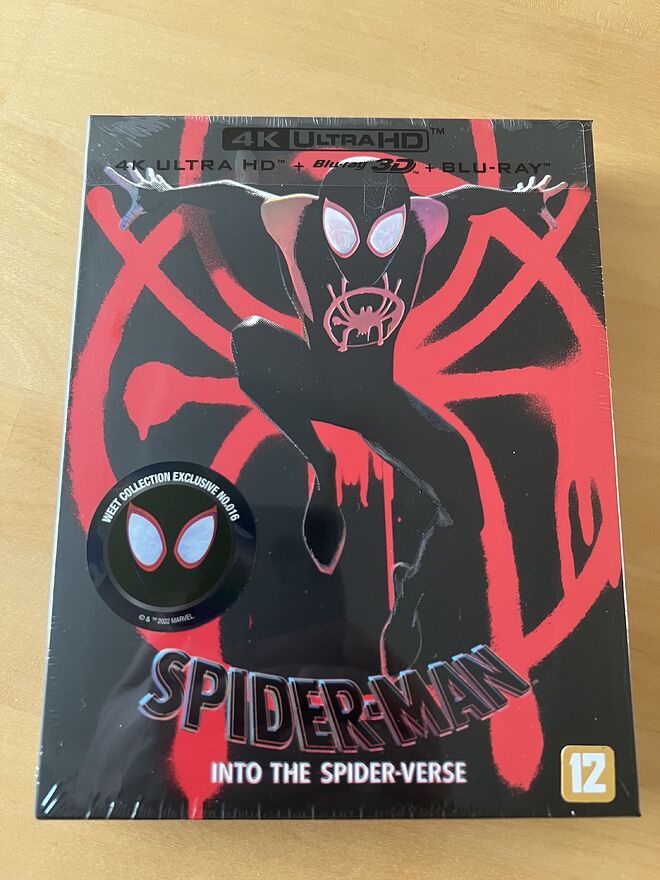(판매완료)스파이더맨 뉴유니버스 스틸북 미개봉 A1, A2 팝니다. - DVDPrime