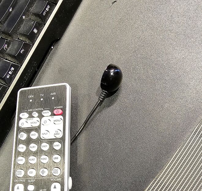 AV리시버 리모콘 수신부 연장 질문 - DVDPrime