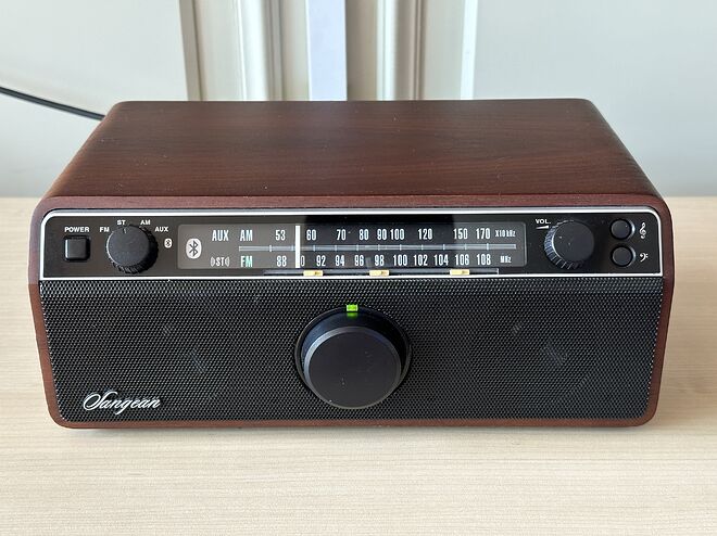 거실에 라디오 한대 들였습니다..산진 WR-12 BT - DVDPrime