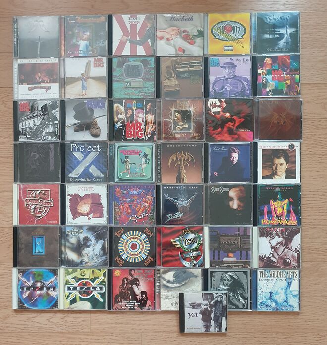 하드락 헤비메탈 수입반 (400장) CD 판매합니다. - DVDPrime