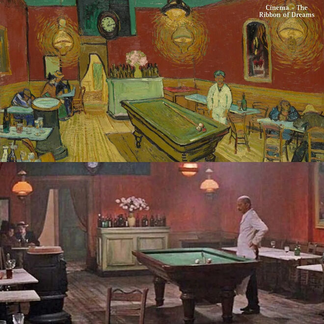 명화를 모방한 영화 장면들 - DVDPrime