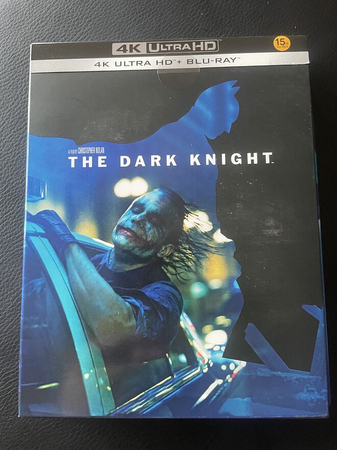 [4K 블루레이] 다크 나이트 : 아웃박스 스틸북 한정판 (3disc: 4K UHD + 2D + 보너스BD). 거래완료 - DPrime