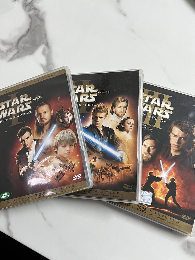 스타워즈 에피소드 1~3편 DVD - DPrime