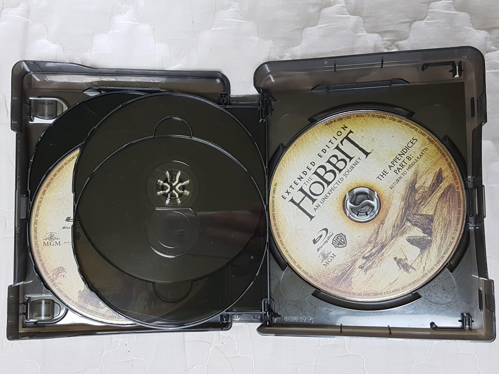 호빗 : 뜻밖의 여정 확장판 렌티 5disc 보기 - DPrime