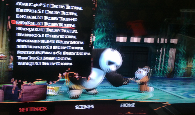 쿵푸팬더1 3D정발에 더빙,자막이 없나요? - DPrime