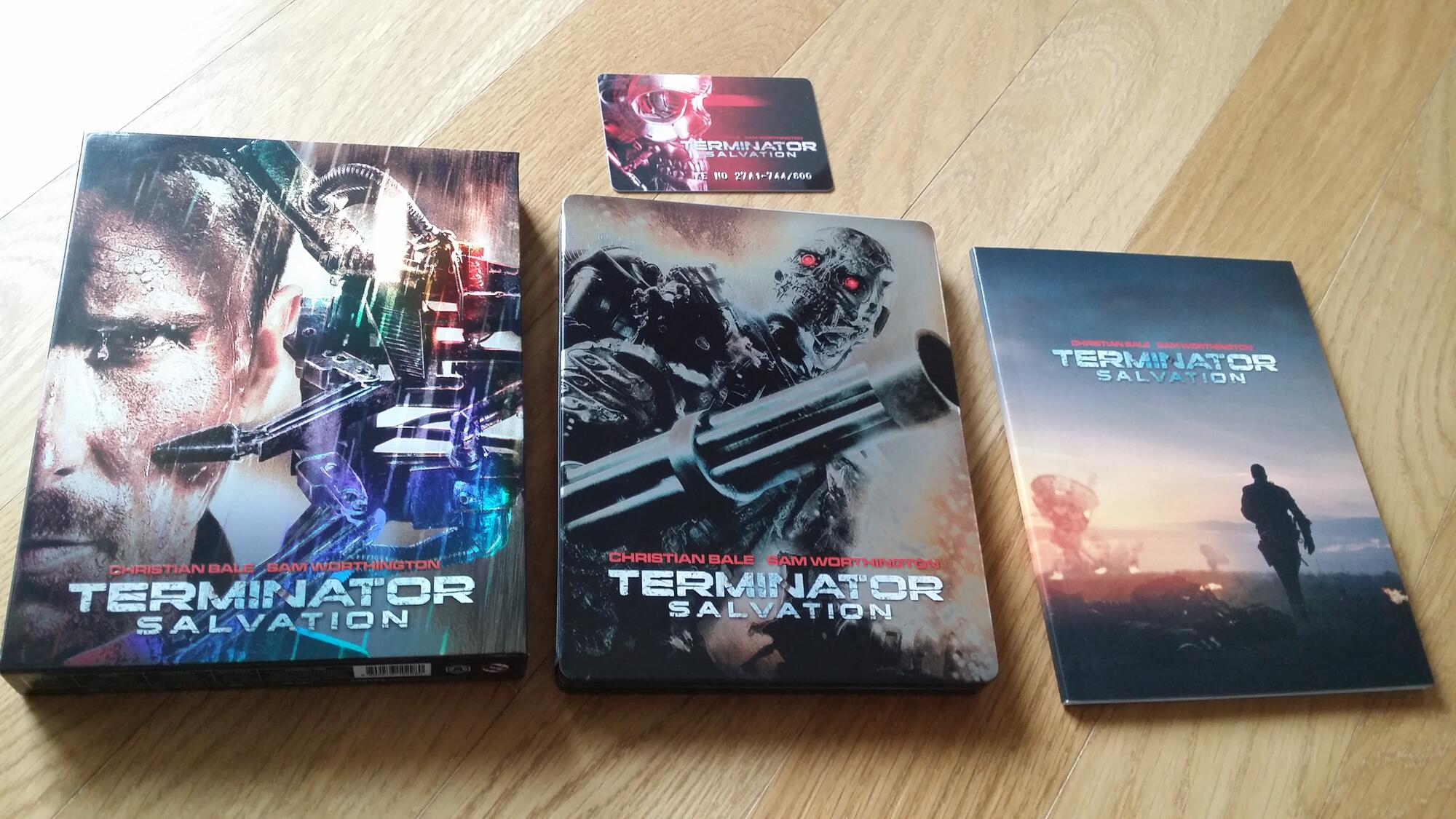 터미네이터4 스틸북 A1타입 풀슬립 인증샷! - DVDPrime