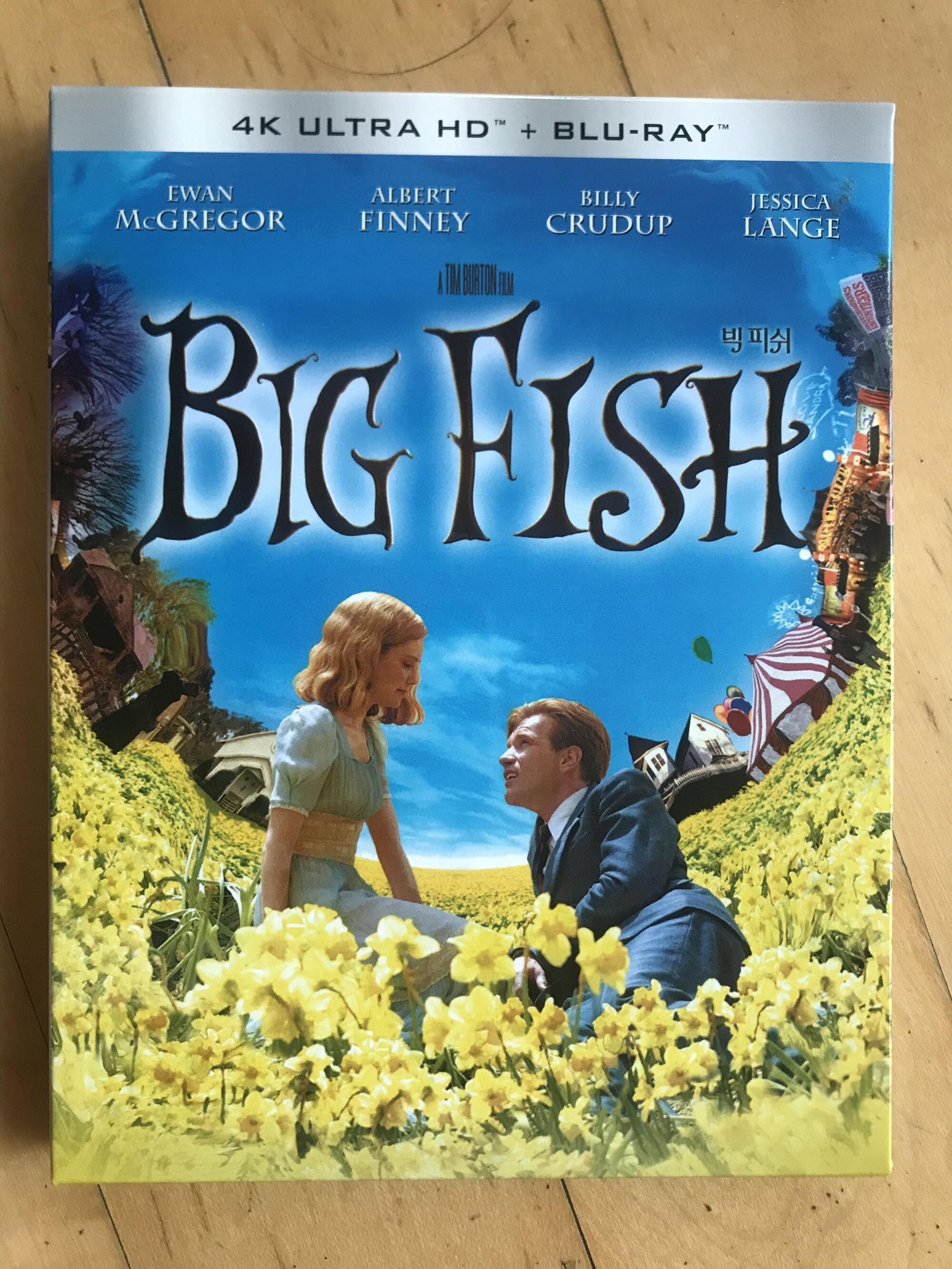 [빅피쉬] 4K+BD 슬립케이스 초회 한정판 과 DVD 한정판 - DPrime
