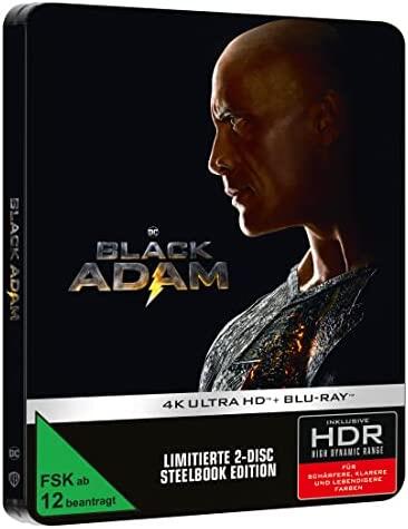 (해외프리오더) 독마존 "블랙아담" 4K.2D 스틸북 - DVDPrime