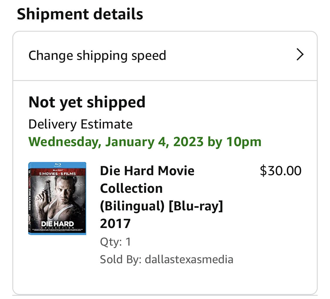 새로 주문한 블루레이가 기대됩니다 - 다이하드 - DPrime