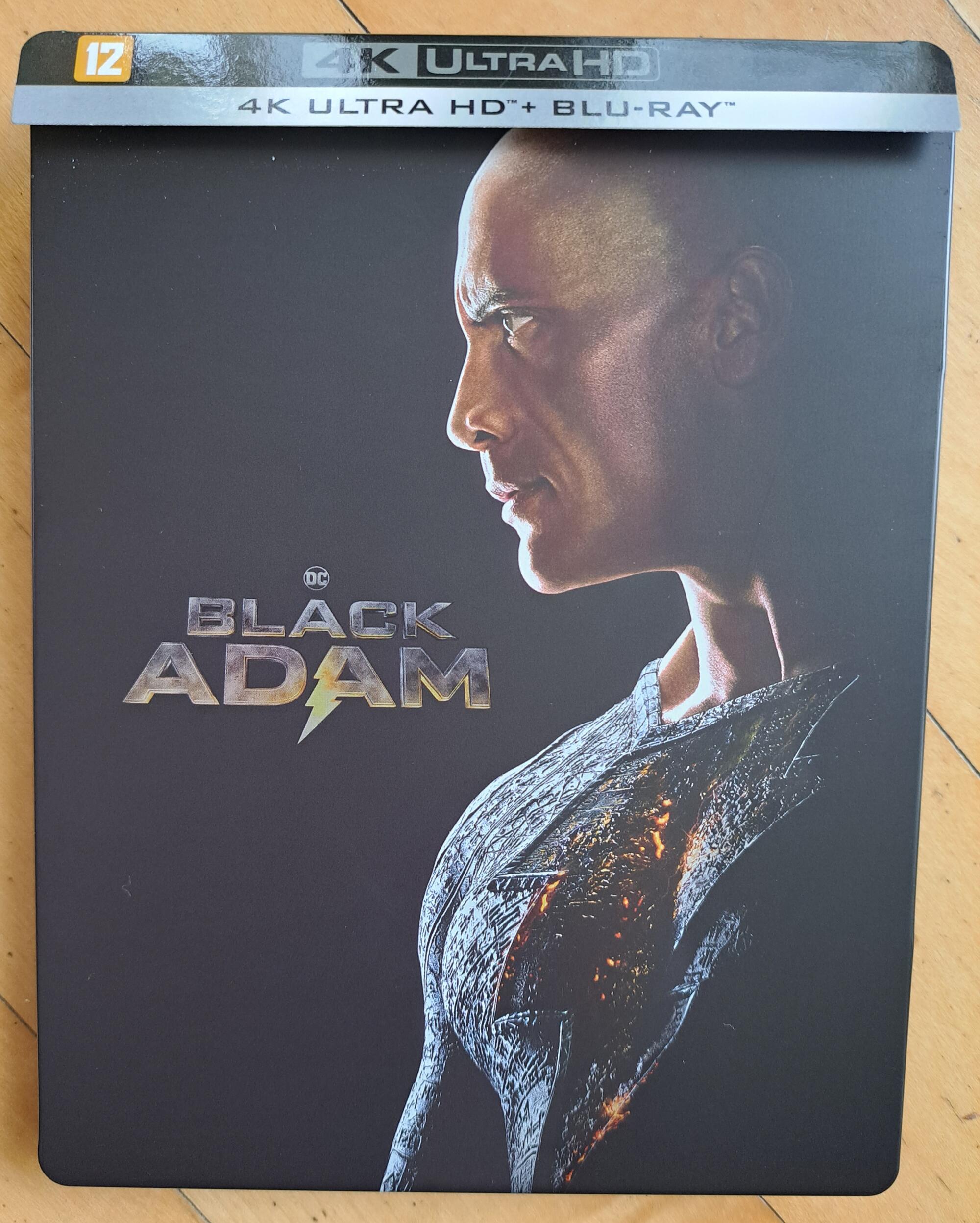 [블랙아담] 4K+BD 스틸북 한정판 - DPrime