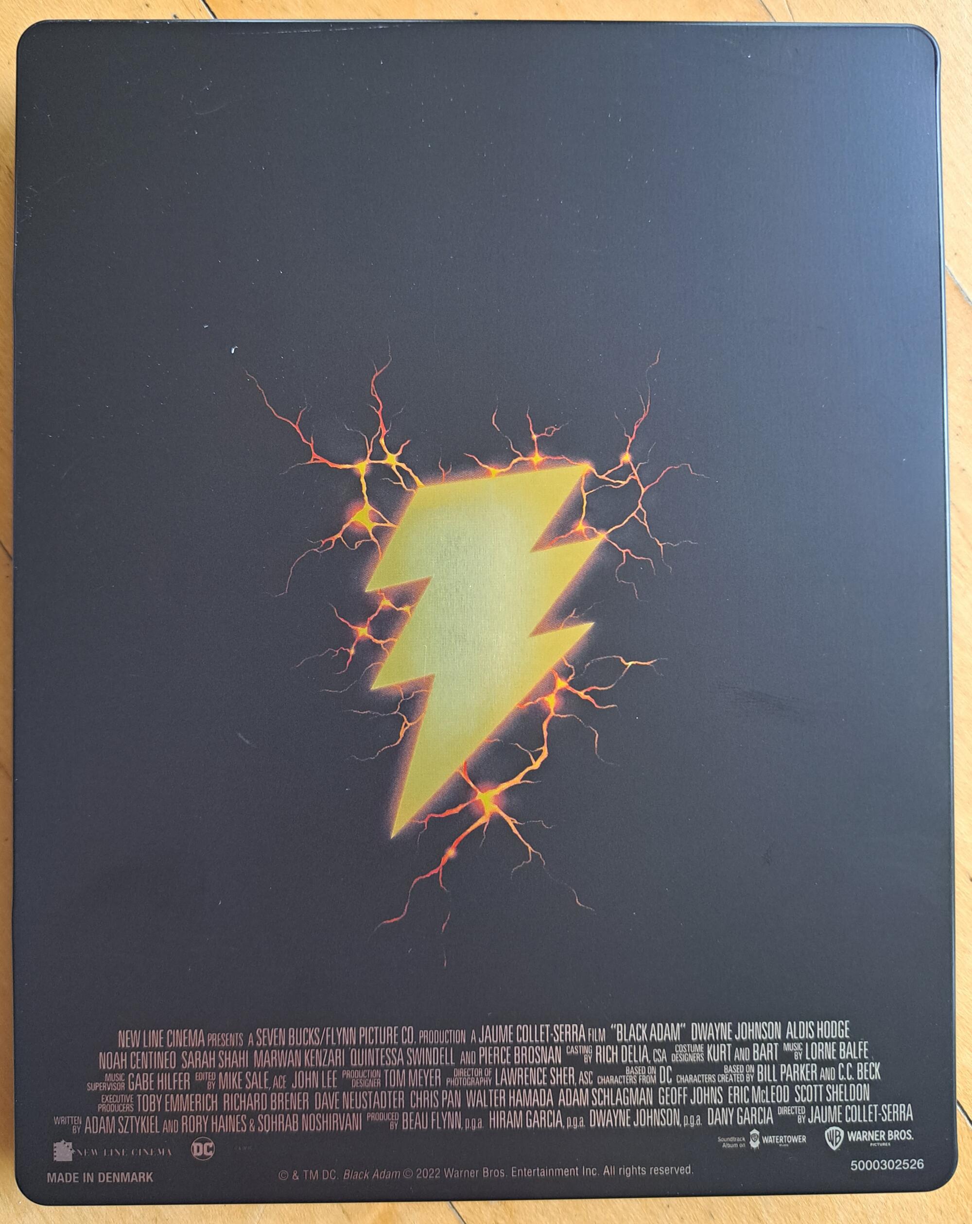 [블랙아담] 4K+BD 스틸북 한정판 - DPrime