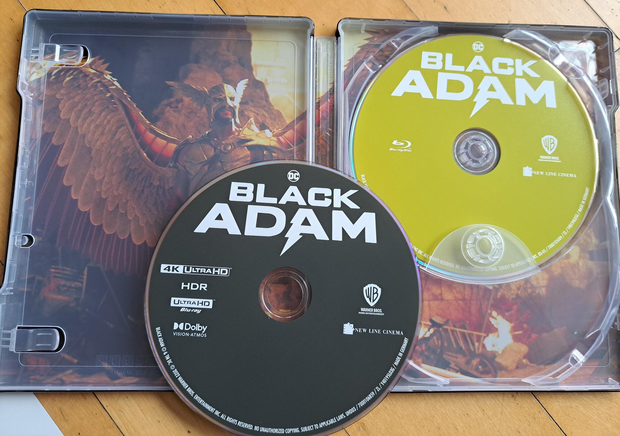 [블랙아담] 4K+BD 스틸북 한정판 - DPrime