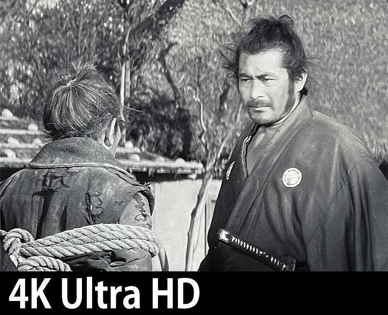 요짐보 4k VS 크라이테리언 비교컷 - DVDPrime