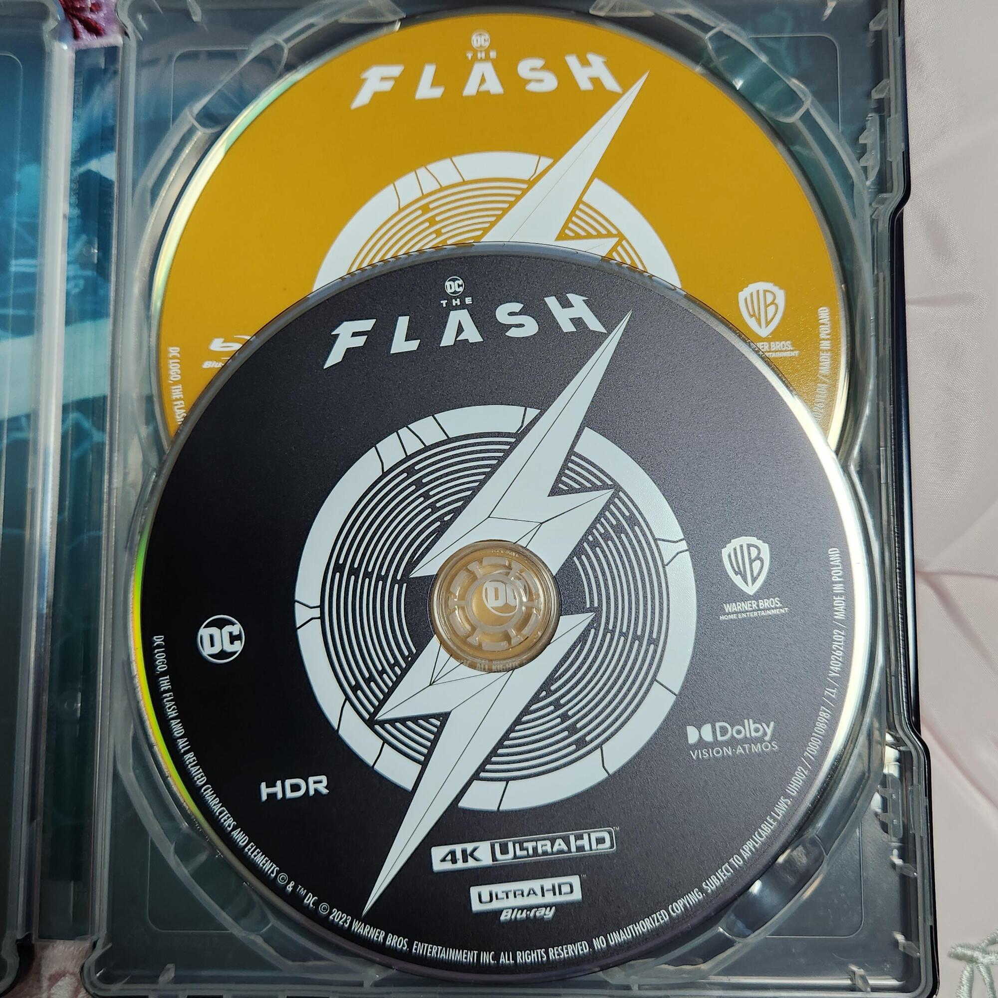 플래시 4K 블루 스틸북 - DVDPrime