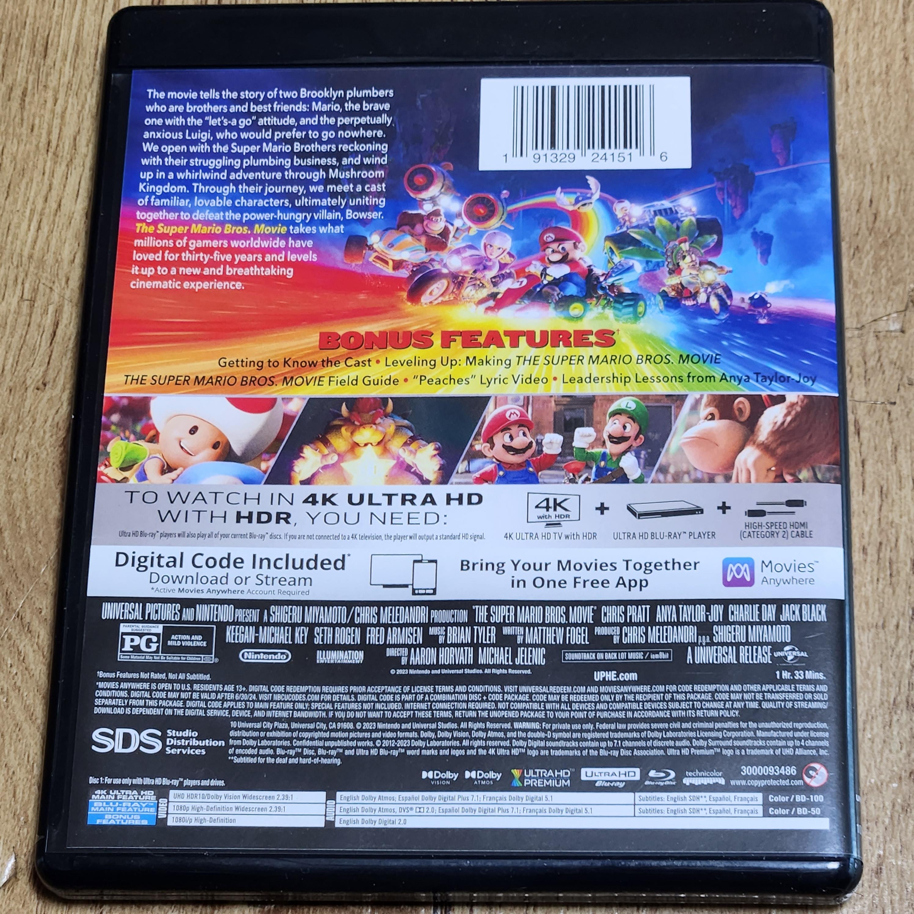 북미판 (언터처블,슈퍼마리오 브라더스)4k - DVDPrime