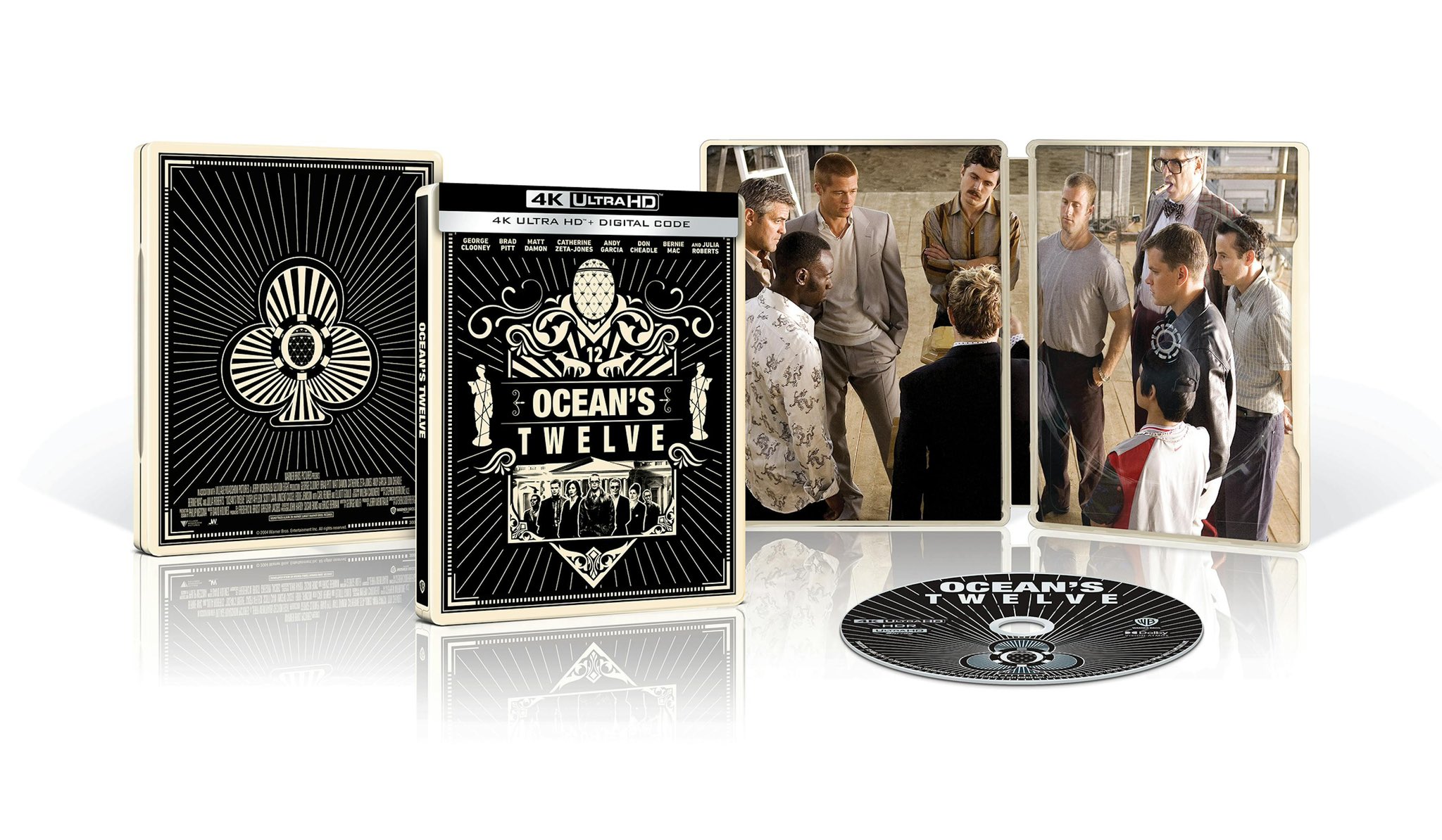 (해외프리오더) 오션스 11,12,13 4K.2D 스틸북 - DPrime