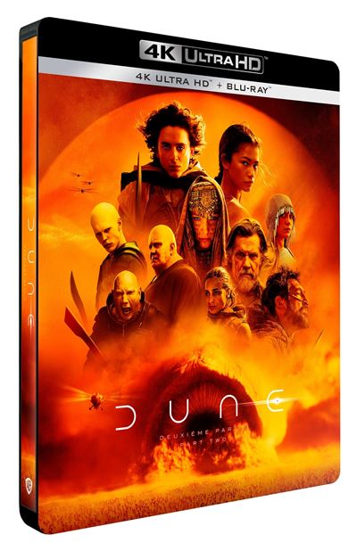 (해외프리오더) 프낙독점 "듄 파트2" 4K.2D 디럭스 에디션 스틸북 - DVDPrime