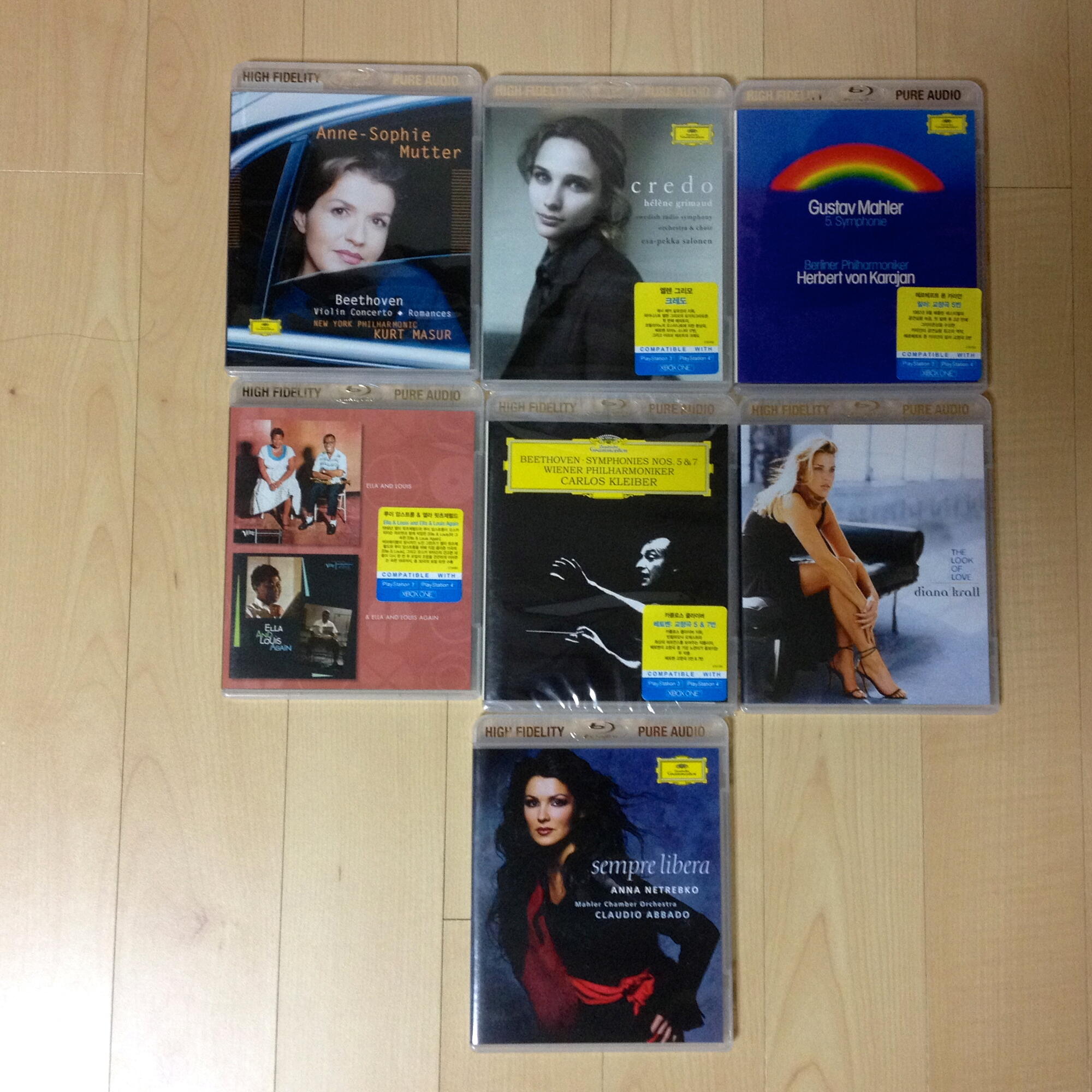 [HFPA] HFPA 음반 7종 구매했습니다. - DVDPrime