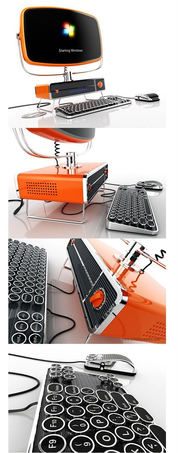 [멋진 사진] 50년대 디자인이 살아있었다면..이런 PC를... - DVDPrime