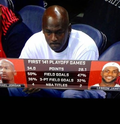 [NBA] Jordan vs Lebron , First 141 Playoff Games .jpg - DPrime