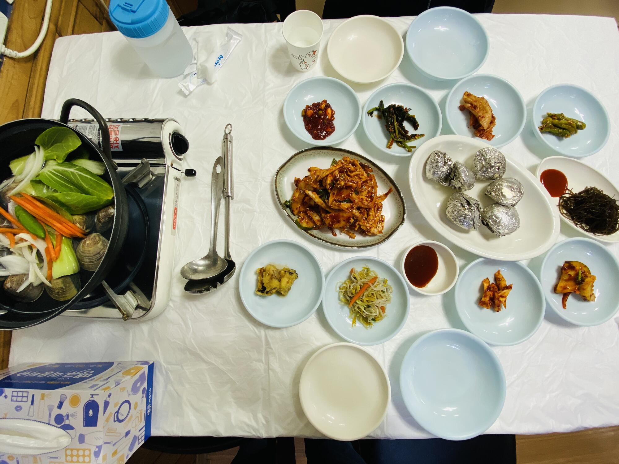 소주없이 먹은 백합 정식 ㅠㅠ - DPrime