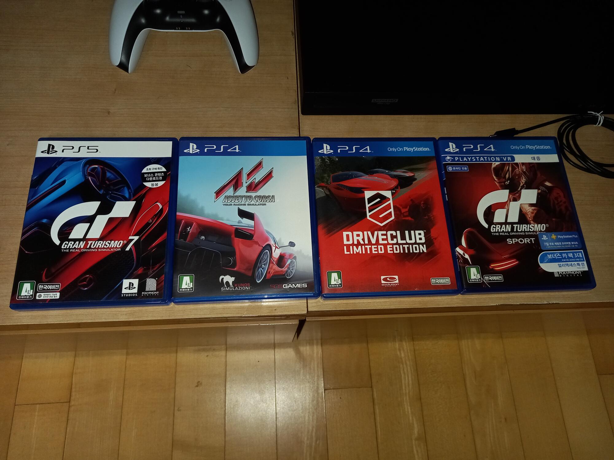 Ps5 + g29 조합으로 레이싱 달려 봤습니다. - DPrime
