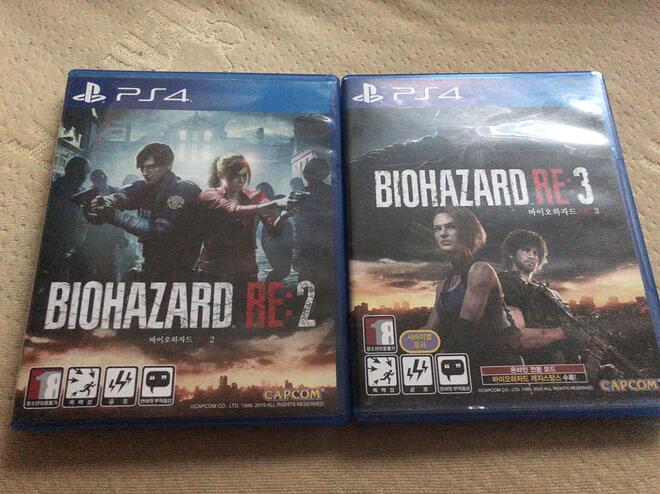 ps4 바이오하자드 2,3 리메이크 - DVDPrime