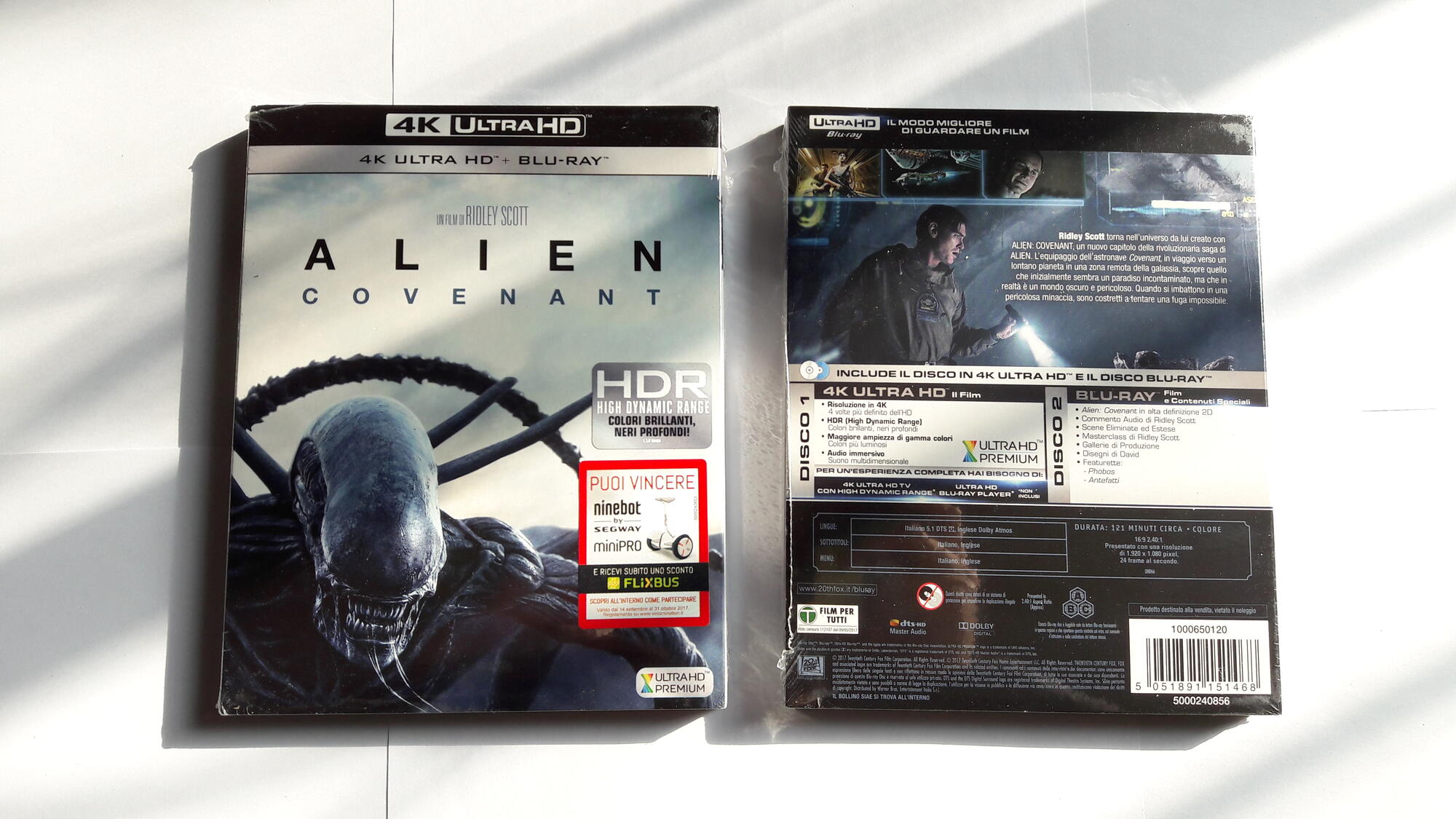 이태리 에일리언 커버넌트 4k - DVDPrime