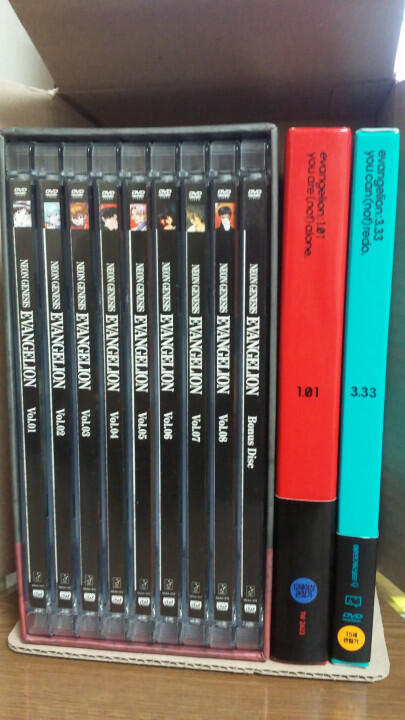 [DVD] 마크로스, 에반게리온 초회판 쥬얼케이스 - DVDPrime