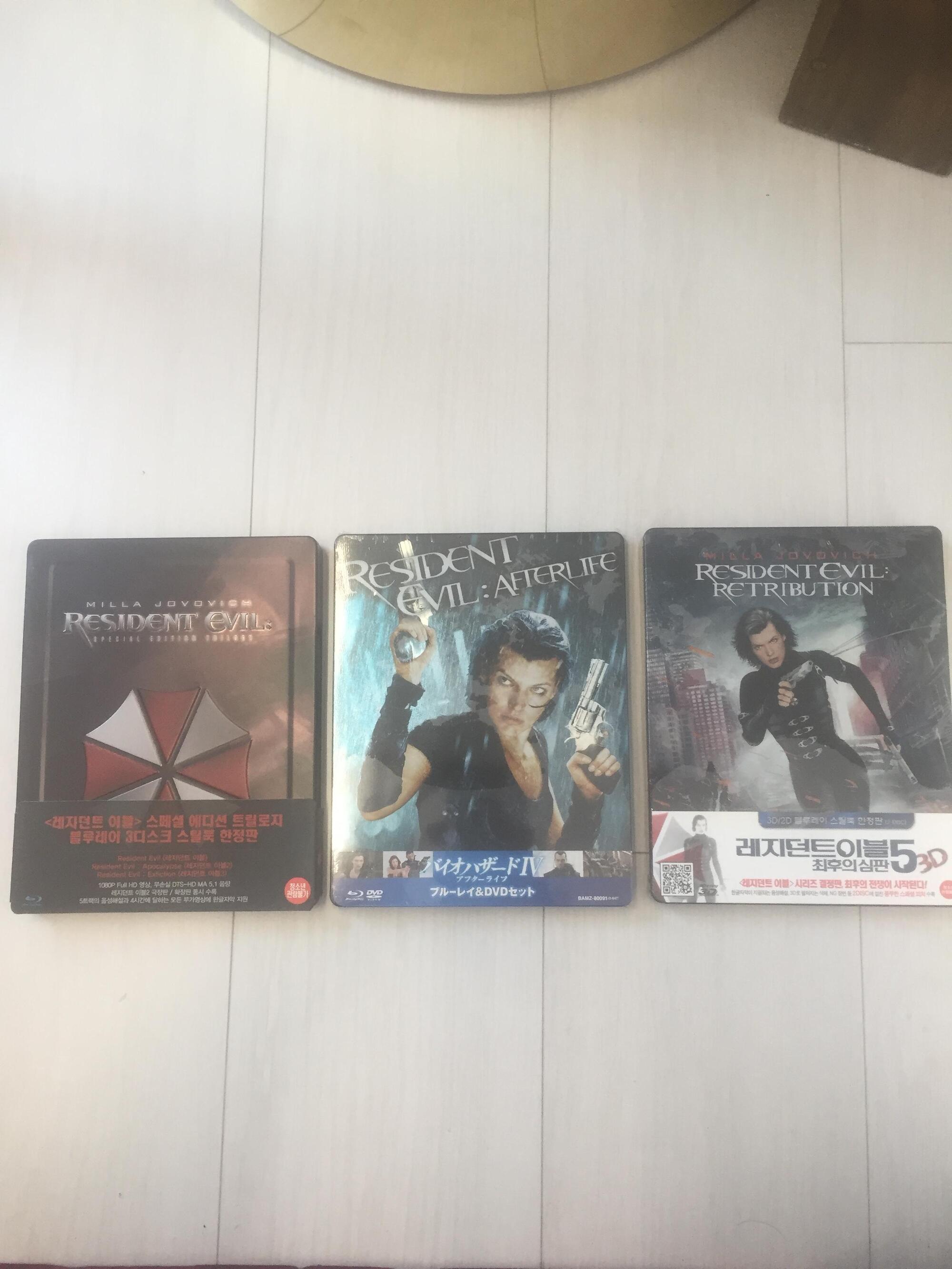 레지던트이블 스틸북 판매합니다. - DVDPrime