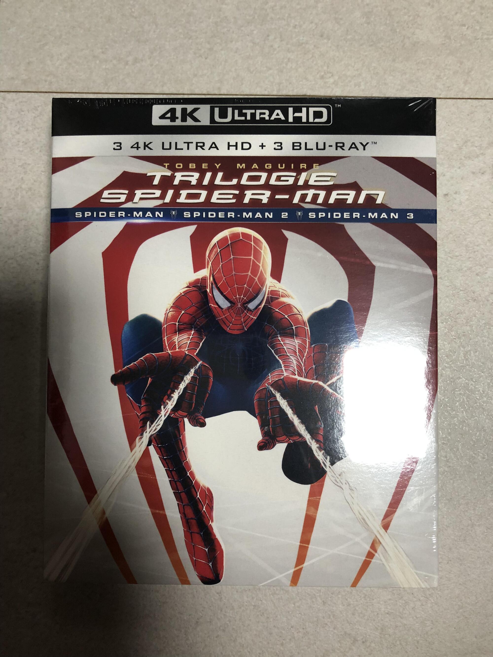 [판매완료] 샘레이미 스파이더맨 4K 1-3 박스셋 팝니다. - DPrime