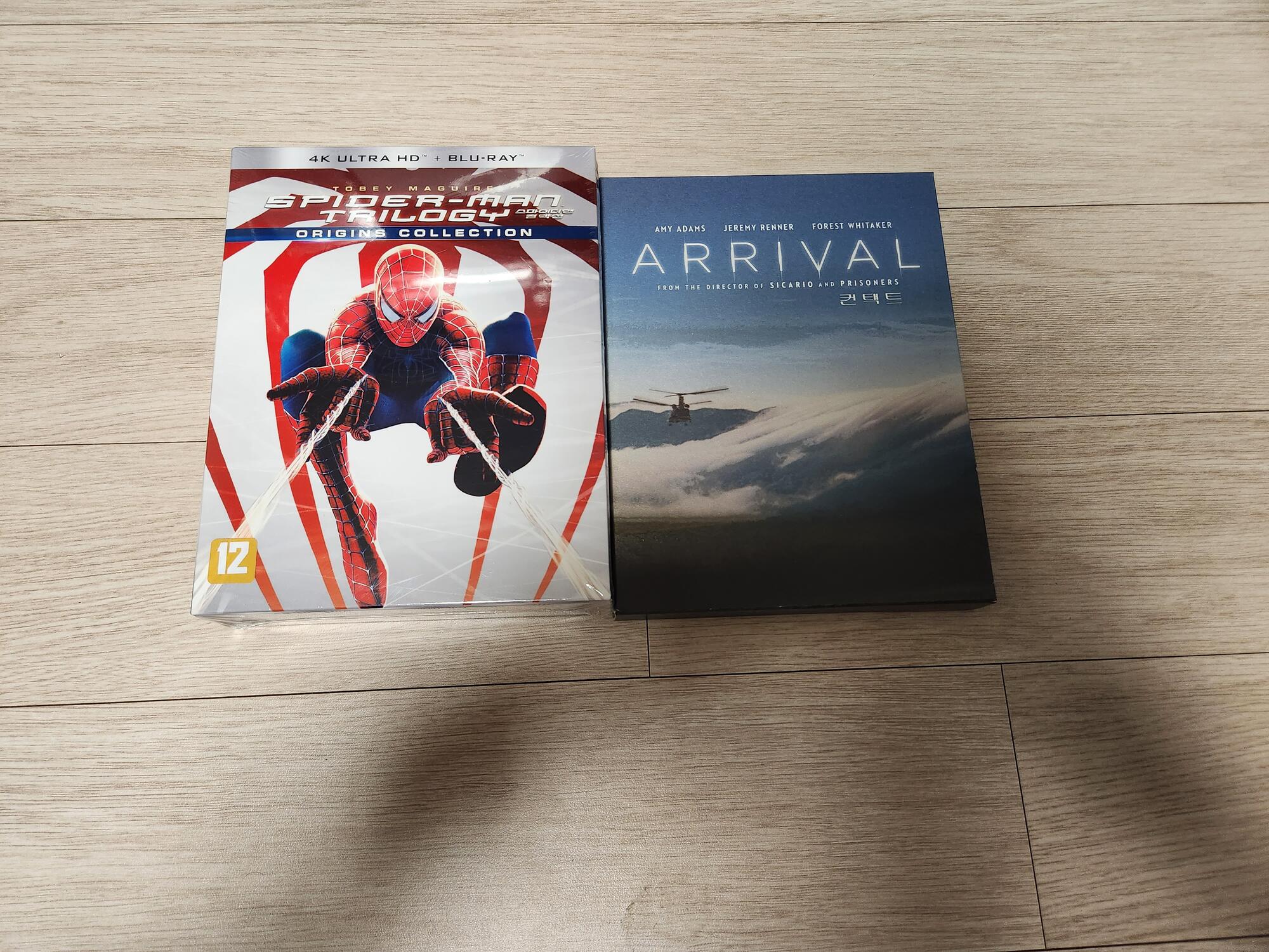 미개봉 스파이더맨4k 트릴로지 풀슬립 컨택트 팝니다(가격인하) - DVDPrime