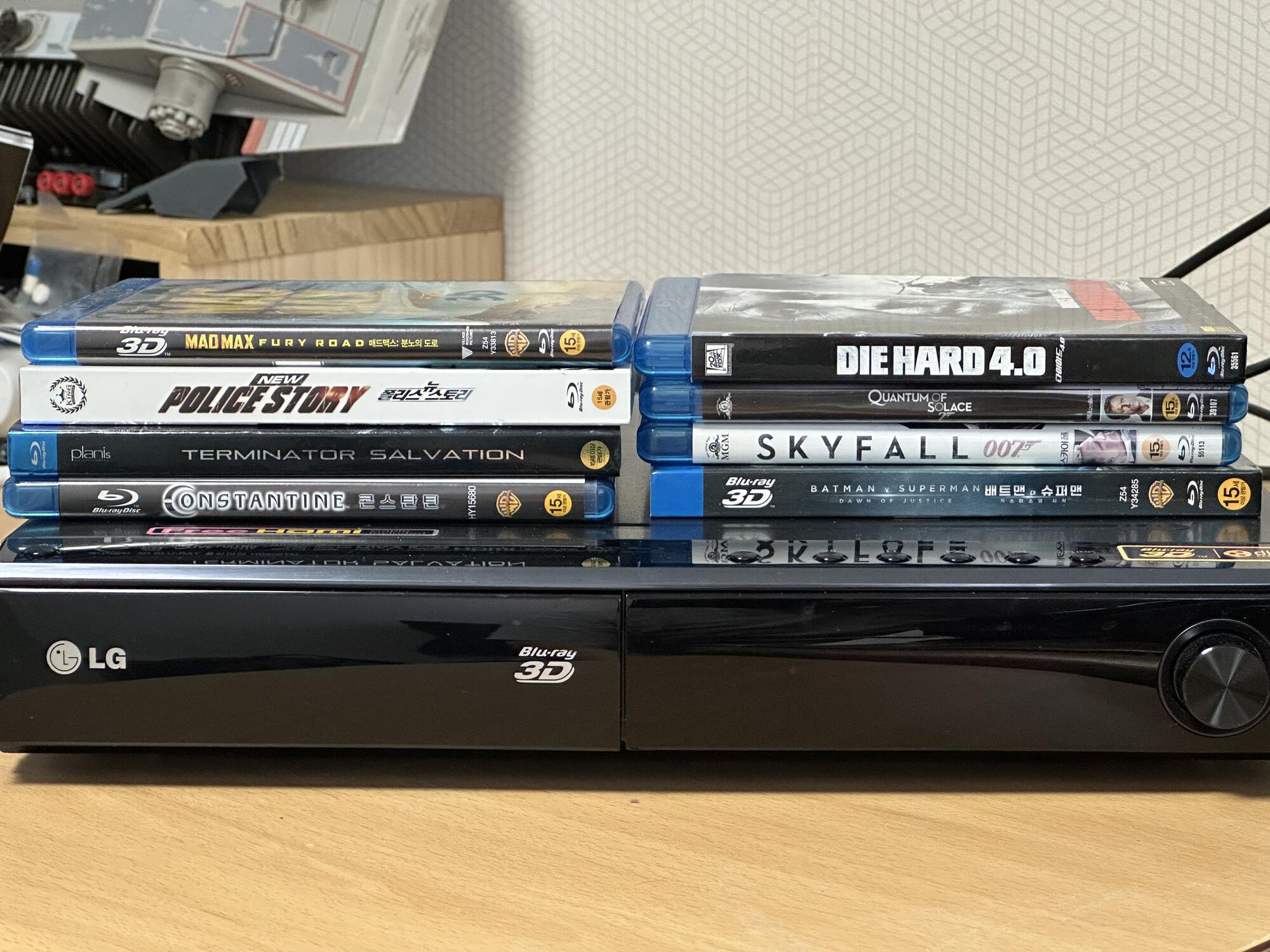LG 3D 블루레이 플레이어+ 블루레이 타이틀 - DVDPrime