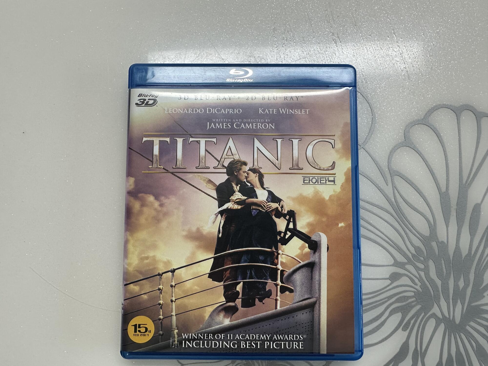 타이타닉 블루레이 (4disk 3d+2d) 판매합니다 (완료) - DVDPrime
