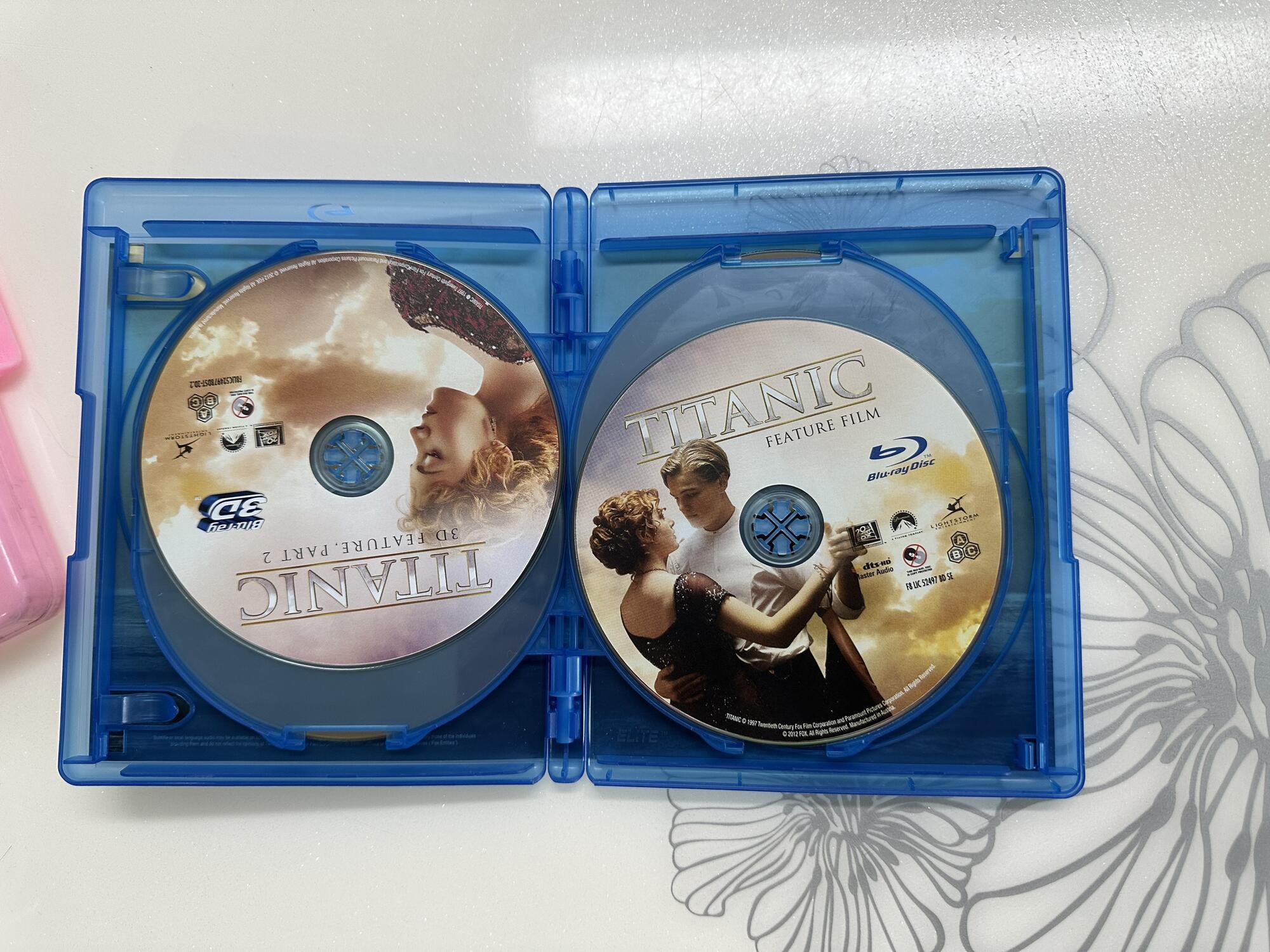 타이타닉 블루레이 (4disk 3d+2d) 판매합니다 (완료) - DVDPrime